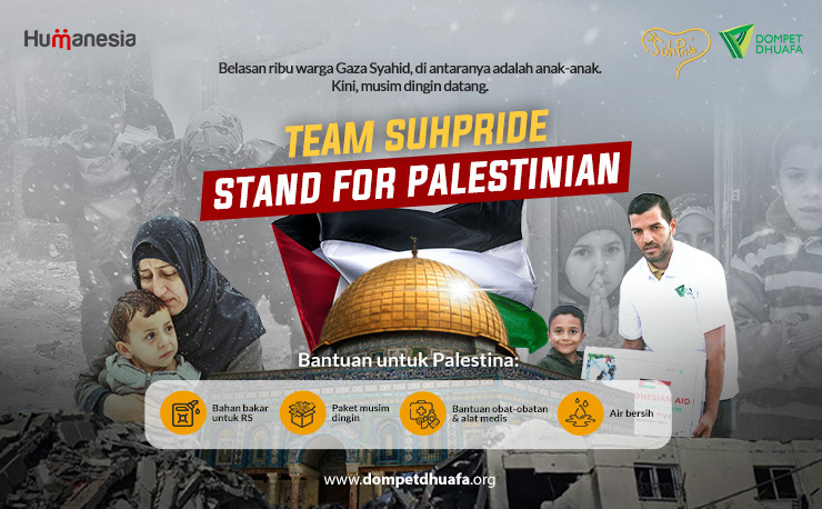 Team Suhpride Peduli Palestina