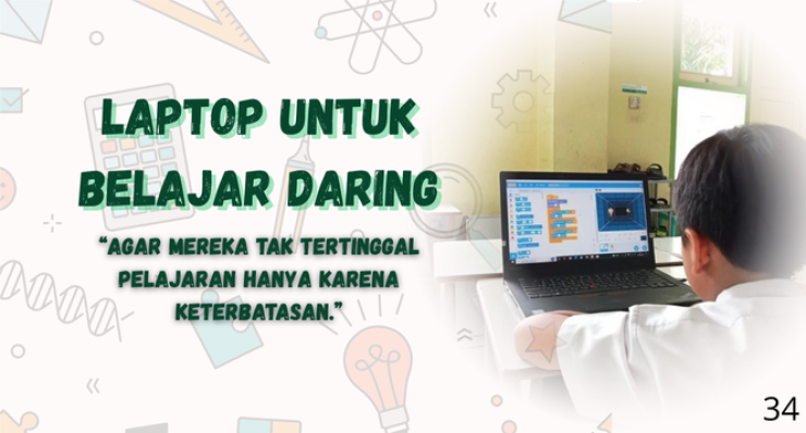 Laptop untuk Belajar Daring