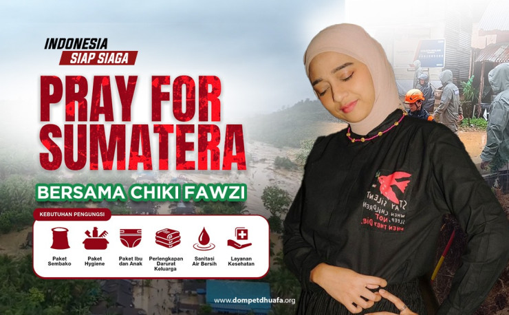Bersama Chiki Fawzi Bantu Korban Banjir Sumatera